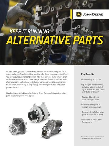 Engines and Drivetrain Brochures | John Deere IE