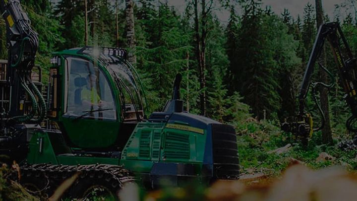 Rotating and leveling cabin | John Deere IE
