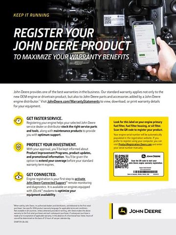 Engines and Drivetrain Brochures | John Deere IE